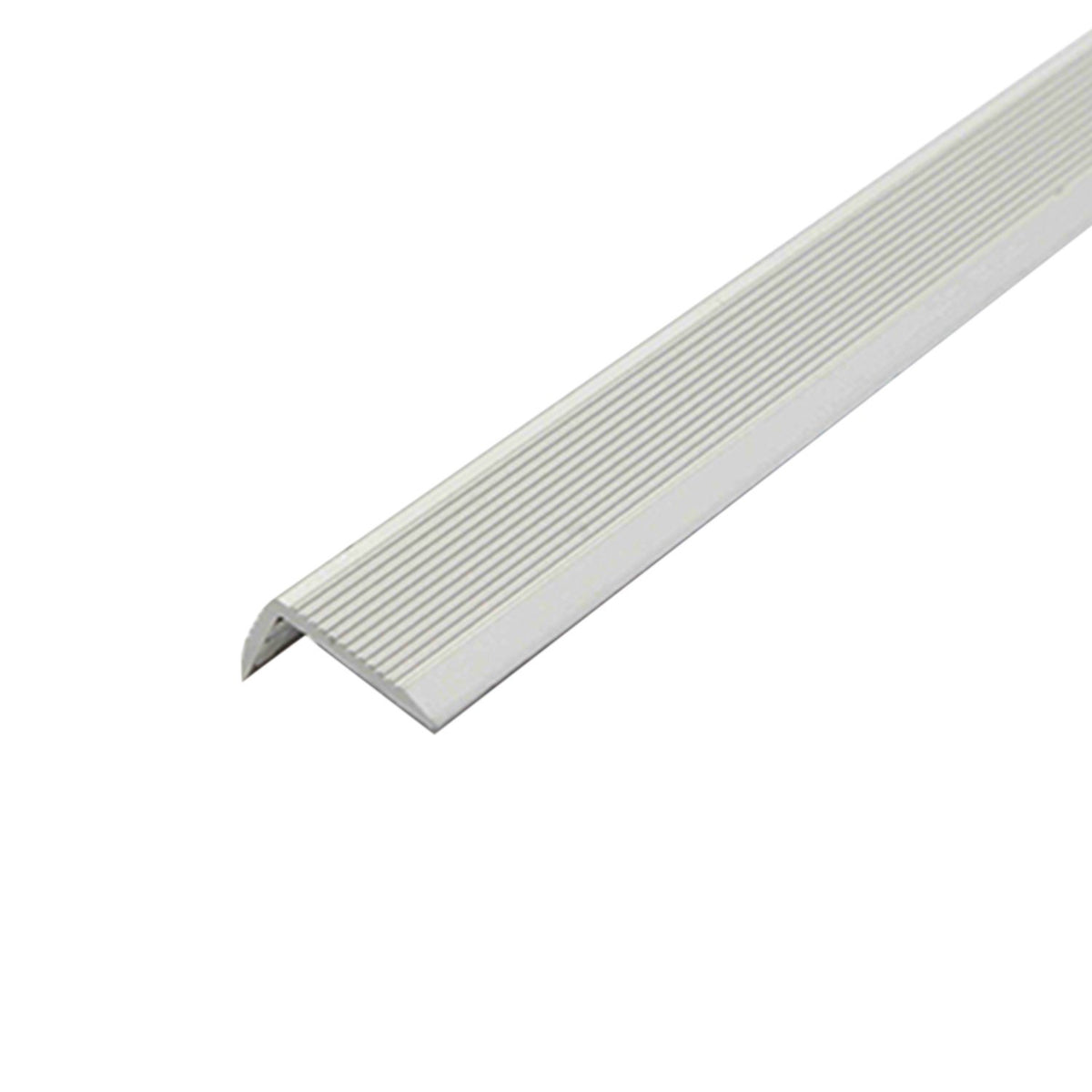Silver | Multi Angle End Floor Trim - Embelton Flooring